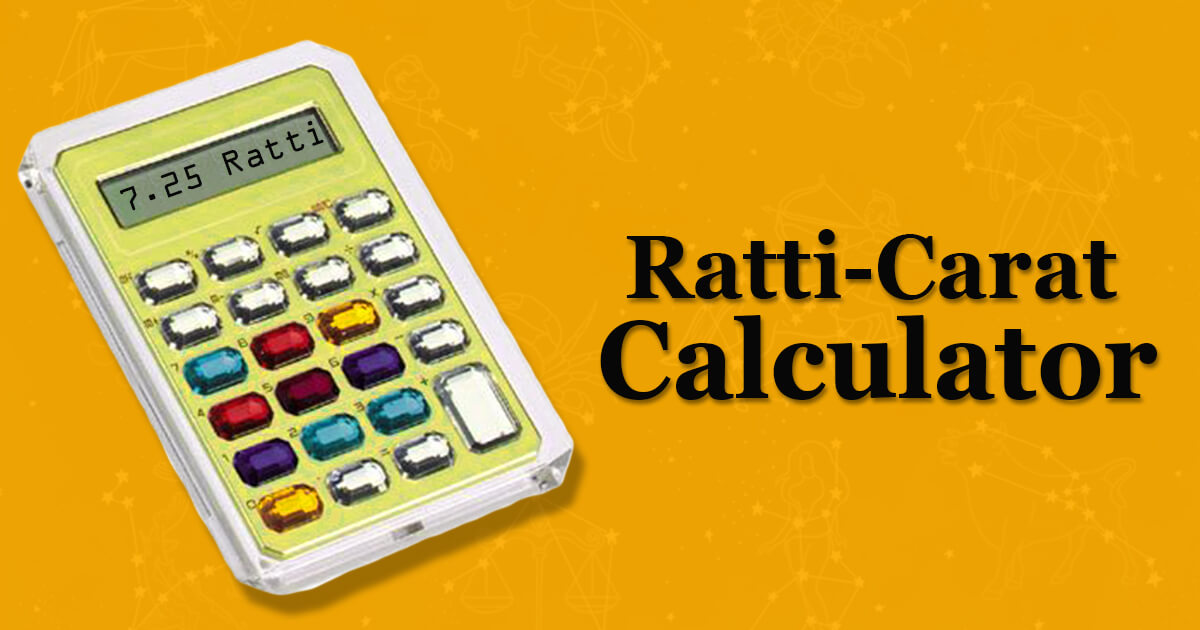 Ratti Carat Calculator | GemUncle.com